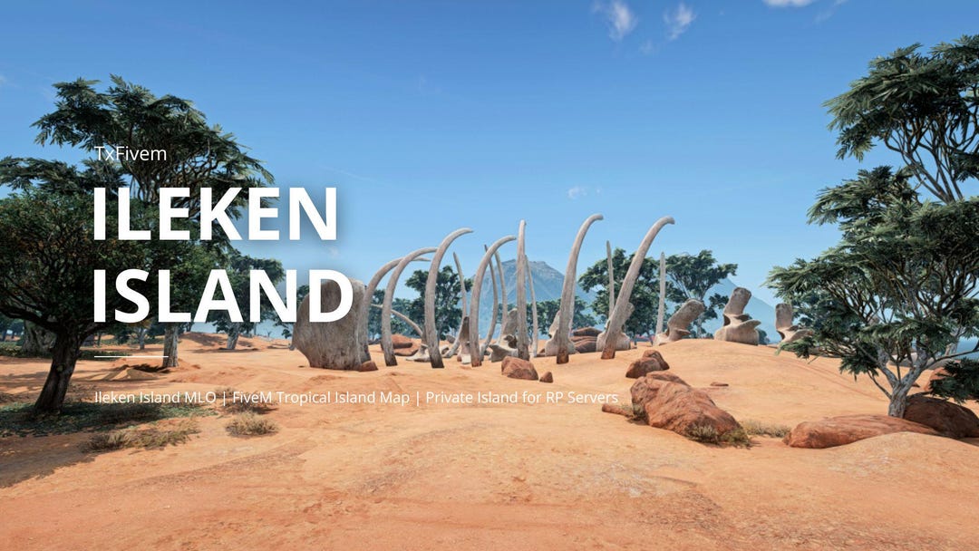 Ileken Island MLO | Fivem Tropical Island Map | Private Island for RP ...
