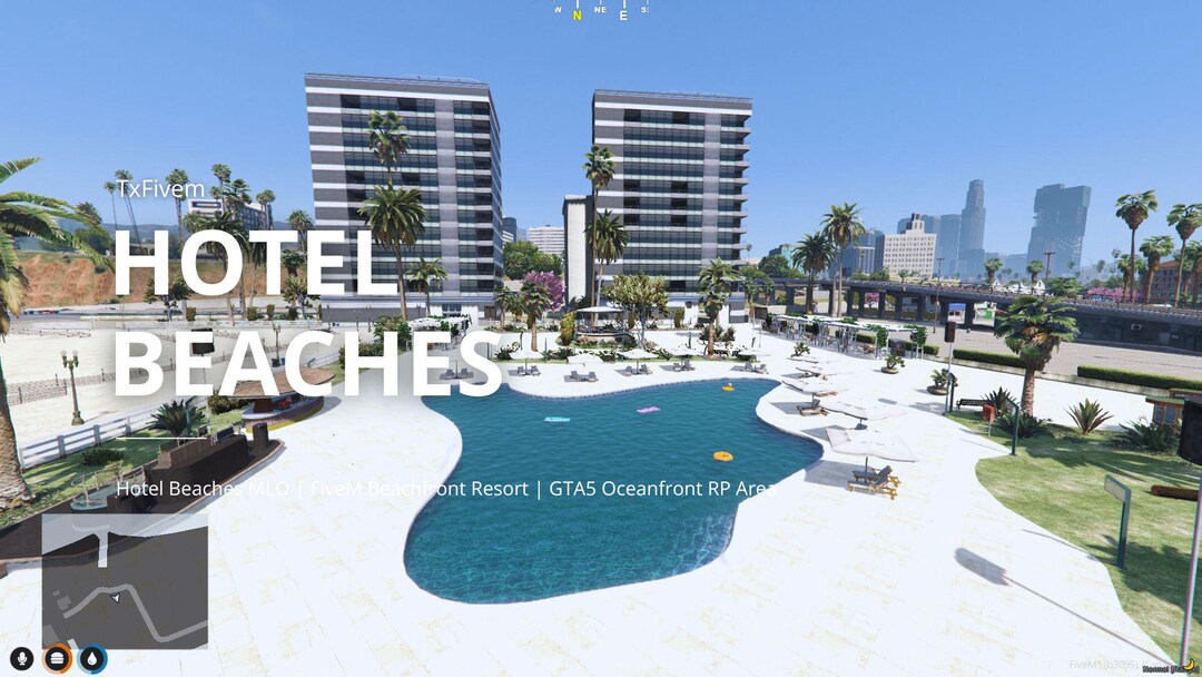 Hotel Beaches MLO | Fivem Beachfront Resort | GTA5 Oceanfront RP Area ...