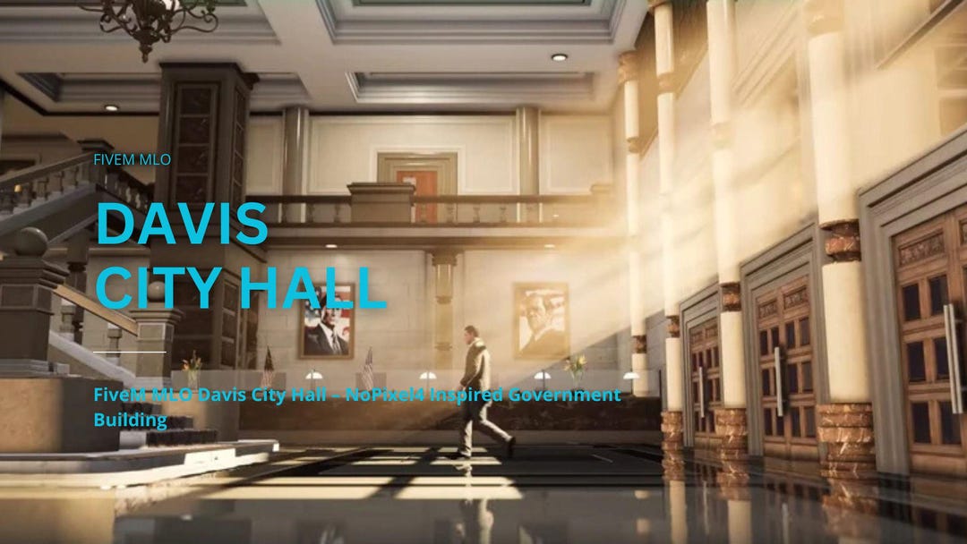 Fivem MLO Davis City Hall – Nopixel4 Inspired Government Building by ...