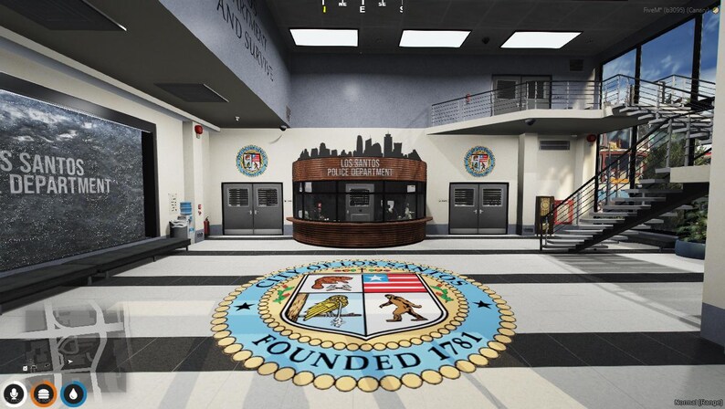 Mlo Weazel Police Department | Fivem Pd Interior Mapping | Fivem ...