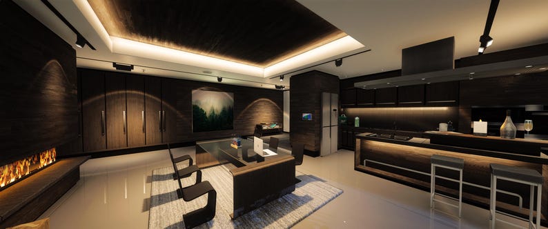Modern Wood House | Fivem MLO | Luxury Cabin Interior | Forest House ...