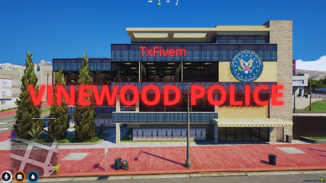 Fivem Vinewood Police MLO – Custom Police Department Interior With ...