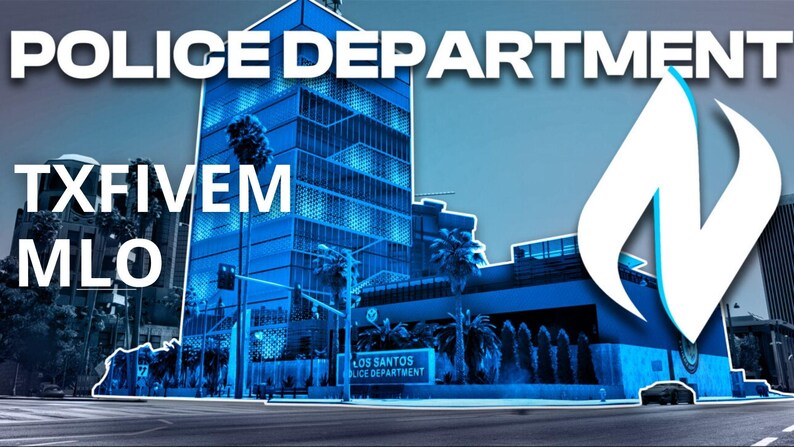 MLO Police Department - Fivem RP Interior - Modern Station by TXFIVEM - Etsy