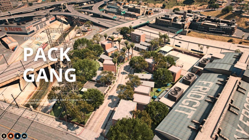 Fivem Gang MLO Map Pack – Oblock, Ballas, 410, Yakuza, ATK & More | Optimized Interiors for RP ...