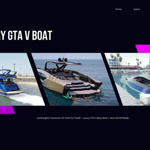 Fivem Boats Pack – Ultra HD Yacht & Boat Mod Bundle | Realistic Marine ...