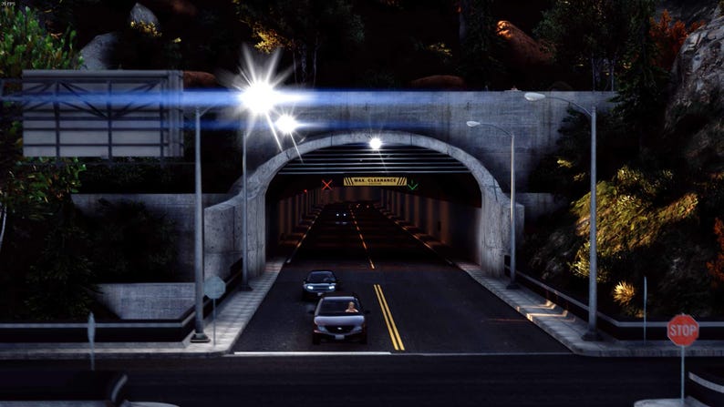 Paleto Bay Tunnel | Fivem MLO YMAP | Underground Tunnel | High-quality ...