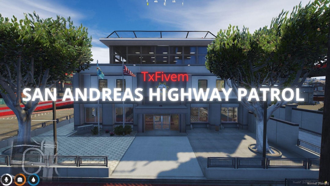 Fivem MLO – San Andreas Highway Patrol | Custom Department Interior for ...
