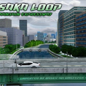 Osaka Loop Map for GTA V & Fivem | Japanese Highway | Hanshin ...