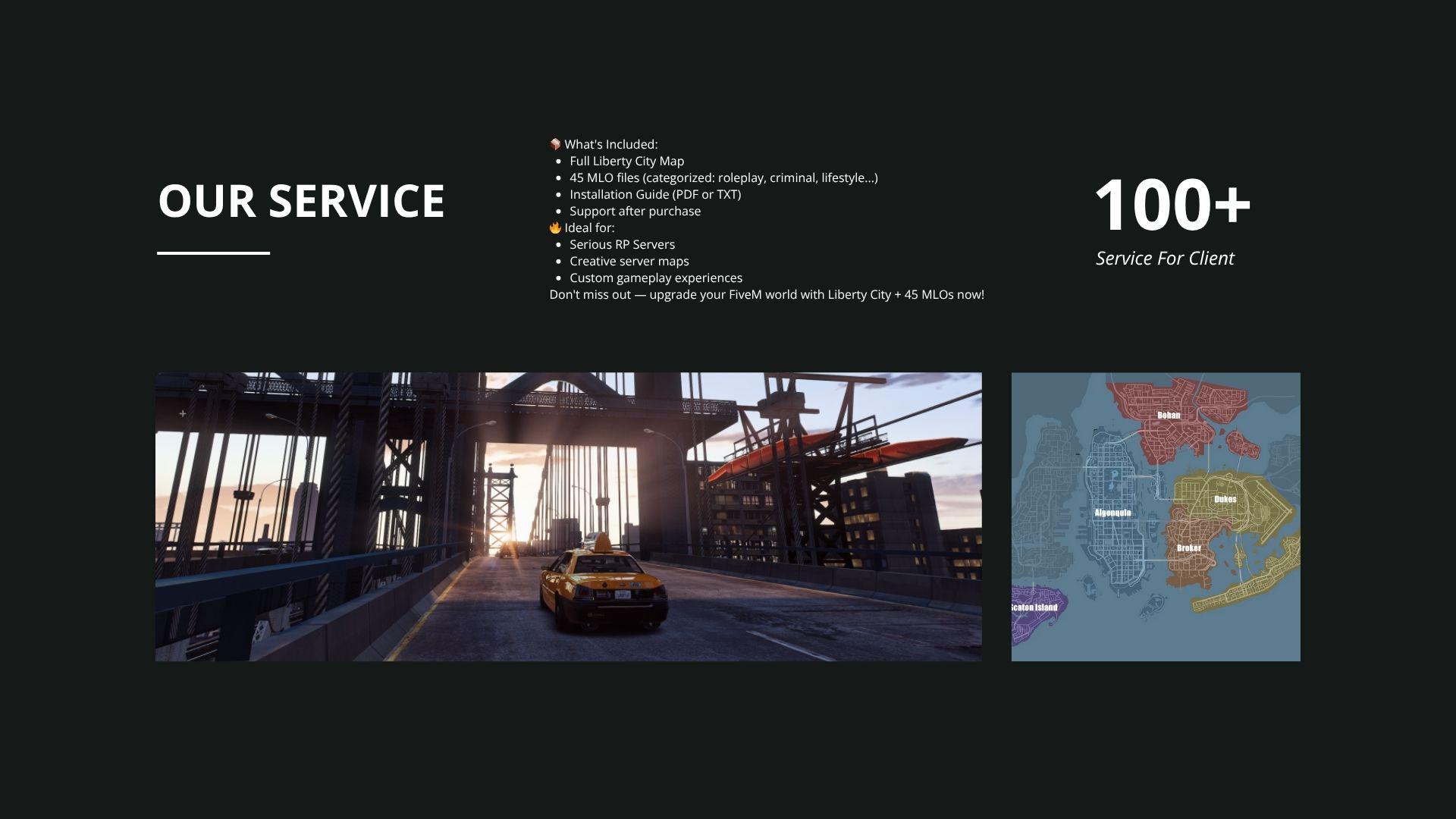 Liberty City Full Fivem Map + 45 Extra MLO | Custom Fivem Liberty City ...