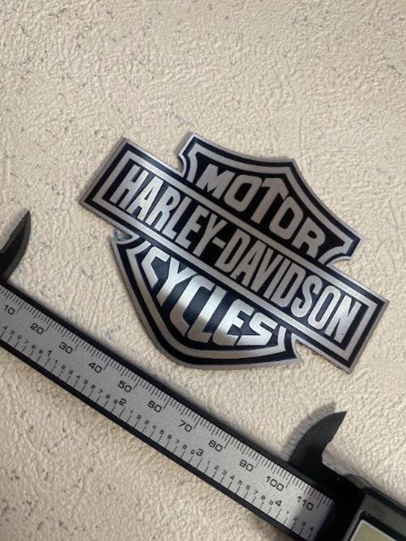 Harley-davidson Motor Bar & Shield Metal Emblem – Motorcycle Badge ...