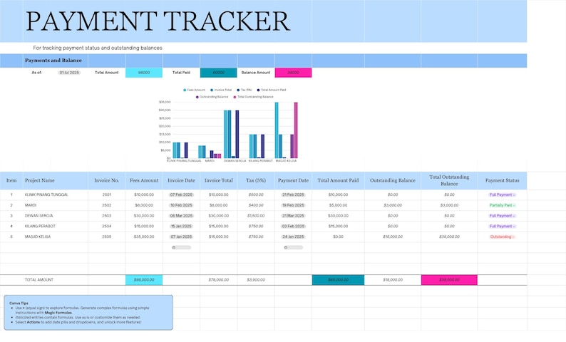 EDITABLE EXCEL SPREADSHEET - Etsy