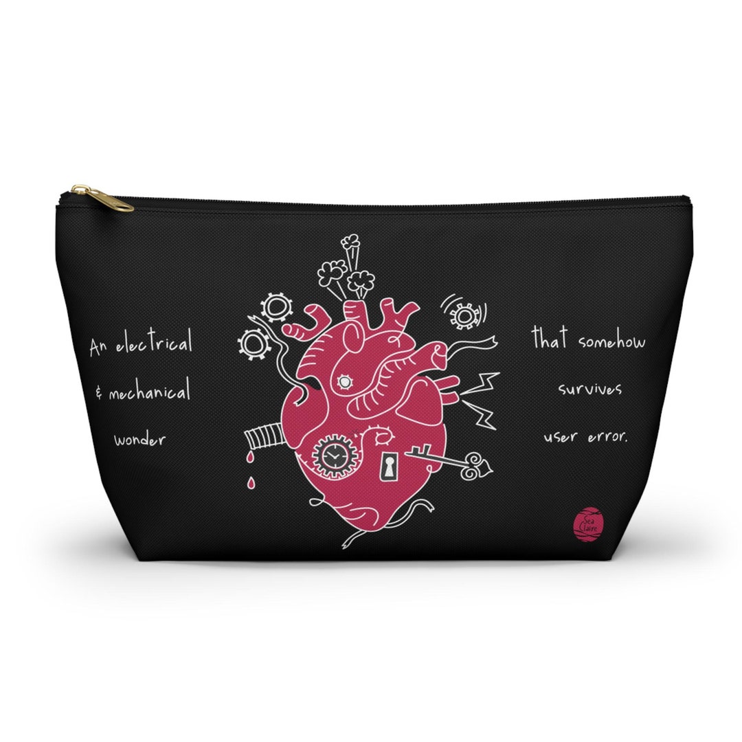 Anatomical Cardiac Recovery Zipper Pouch, Heart Surgery Gift for RX ...