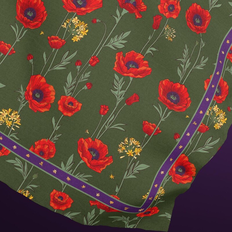 Silk Poppies - Etsy