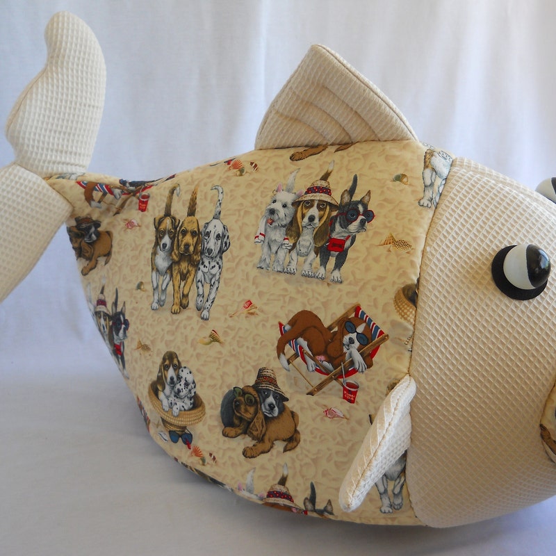 Dog Fish Bed - Etsy