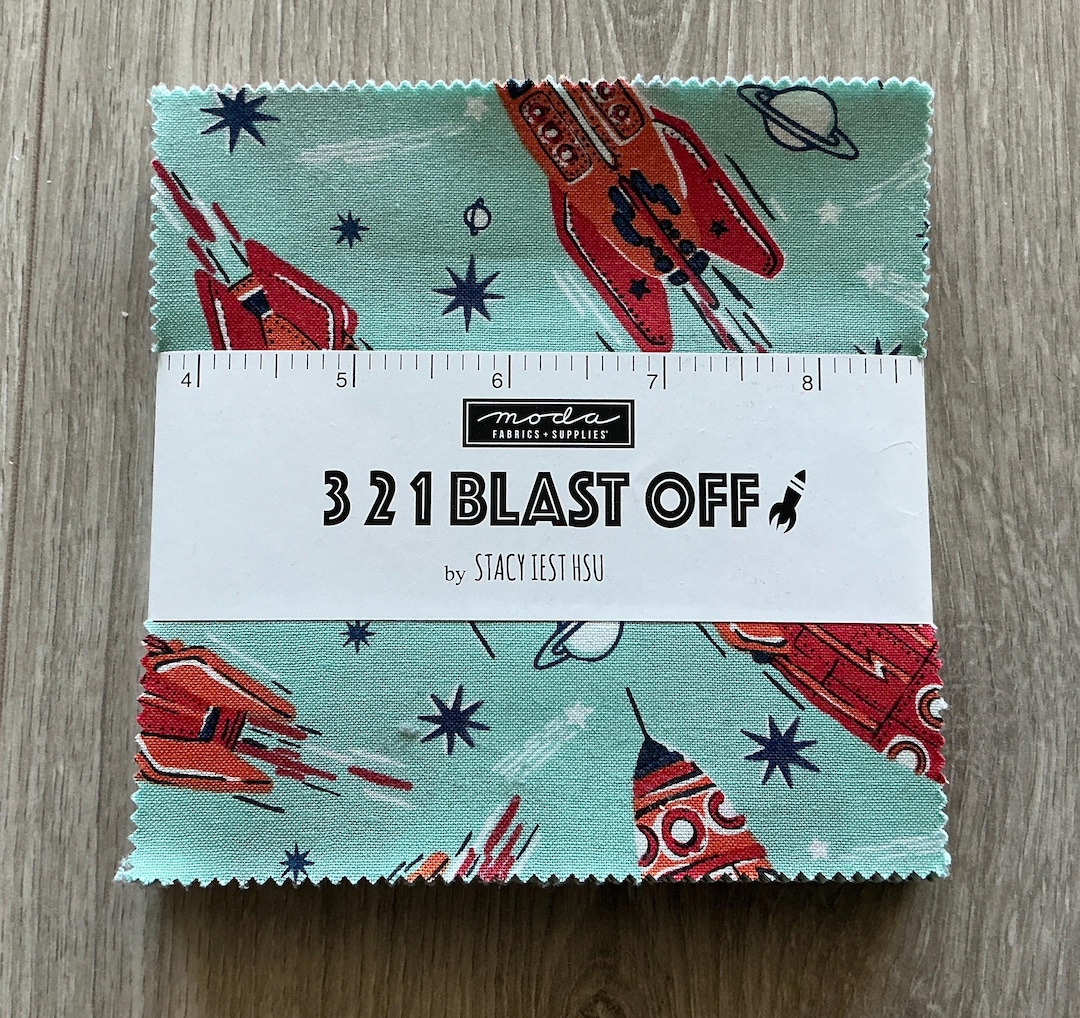 Moda Stacy Iest Hsu - 321 Blast off - for Moda - Etsy