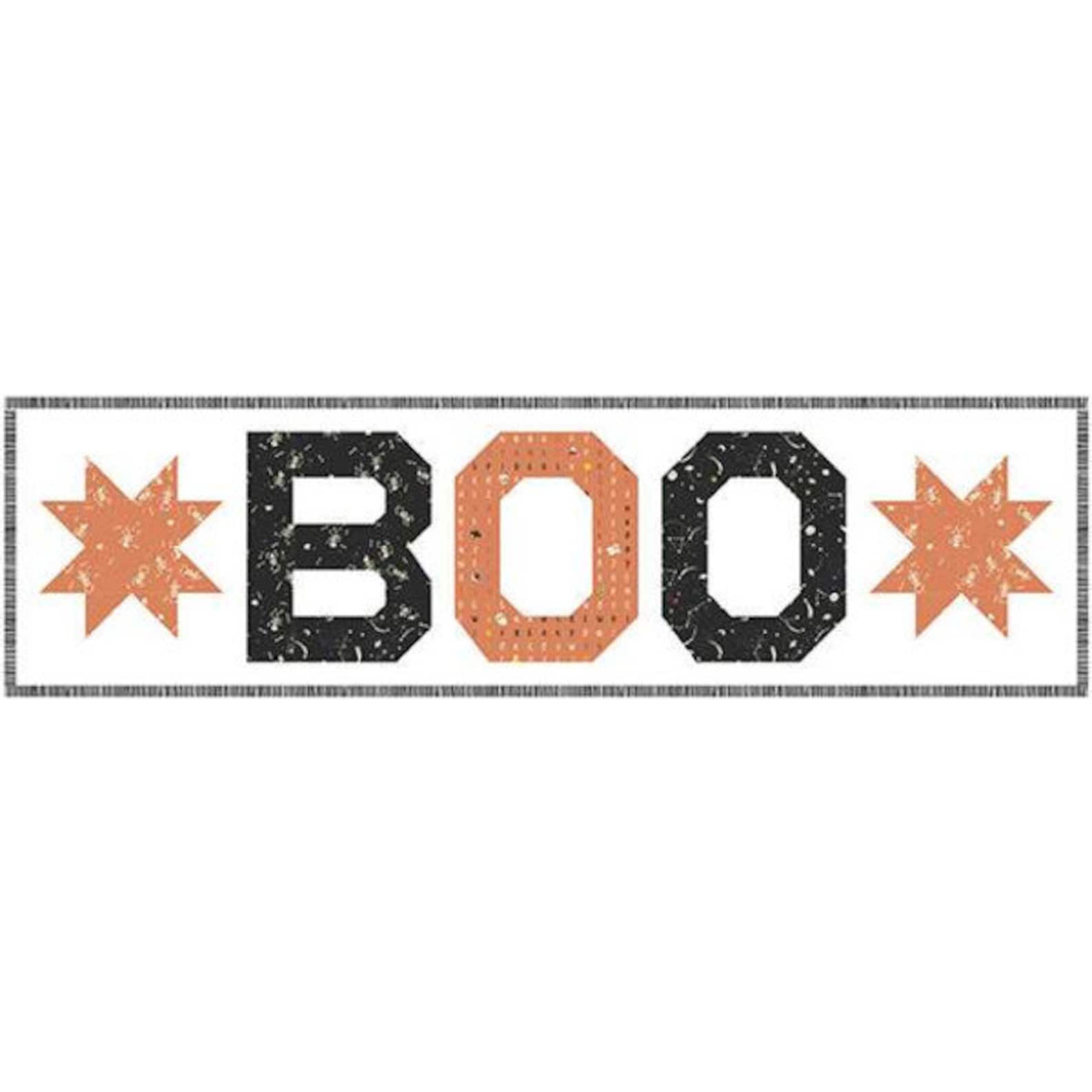 Boo Table Runner Kit for Riley Blake KTB20370 Happy - Etsy