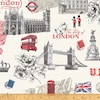 English Fabric England Flag Overlay by Thinlinetextiles England British ...