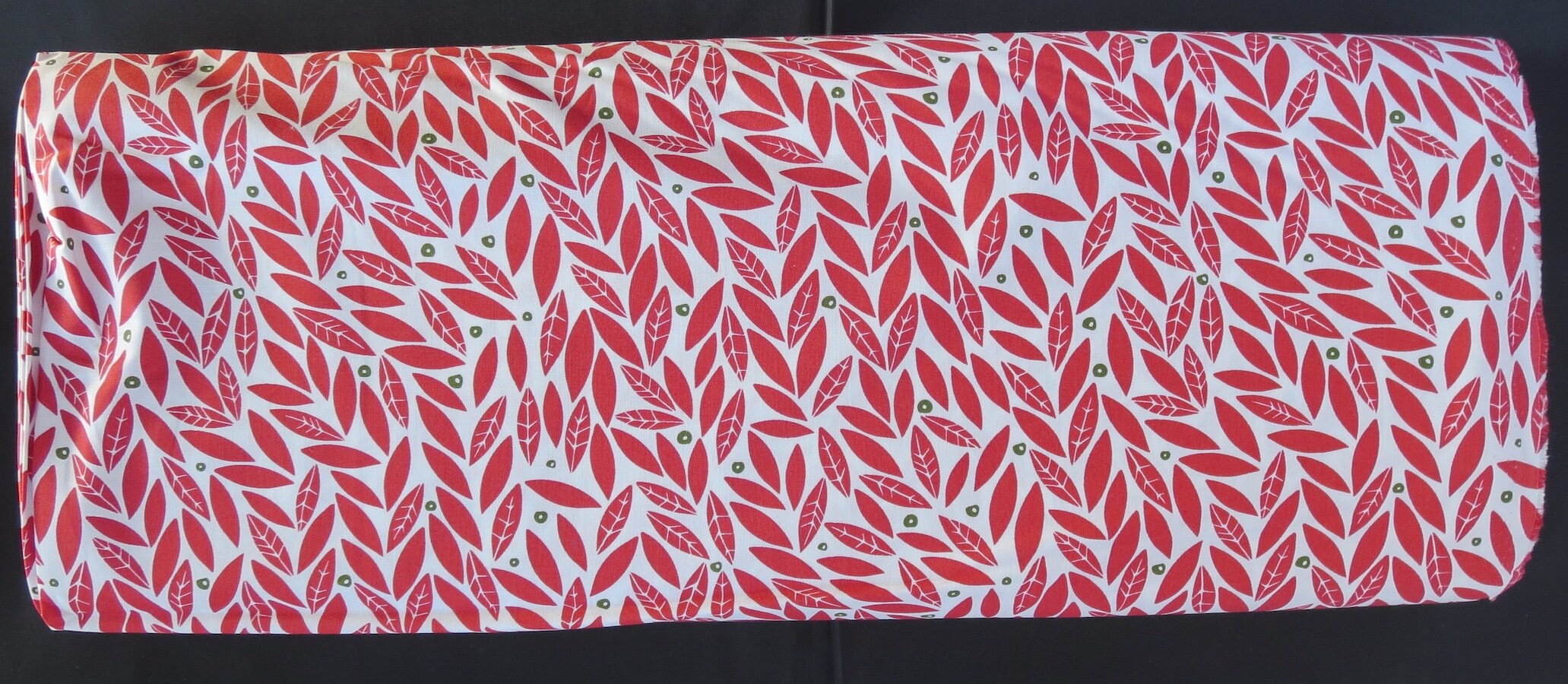 Moda Merrily Holly Berry 48212 12 Moda - Gingiber Seasonal Winter Holly Red