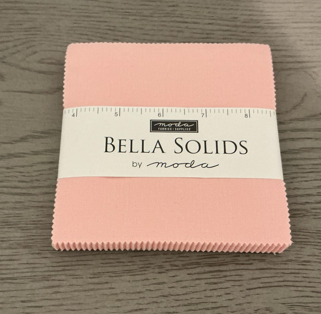 Bella Solids Charm 3 Sisters Pink 9900PP 145 Moda Precuts - Etsy