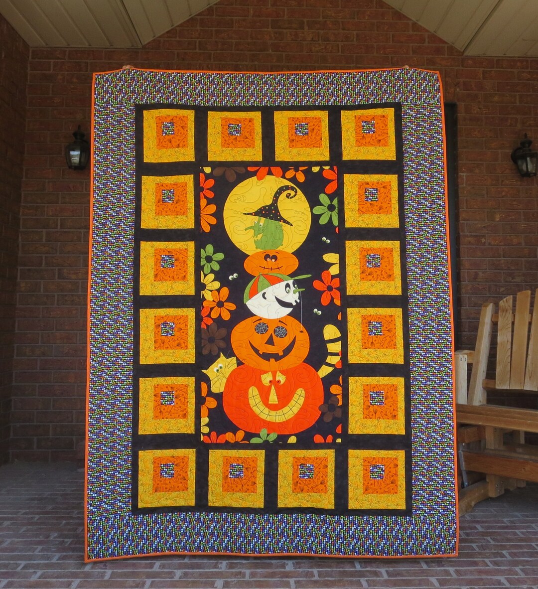 Halloween Quilt - Etsy