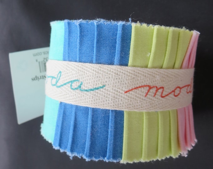 Moda Jelly Roll Bella Solids White 9900JR 98 2.5 Inch Strips Moda 98 - Etsy