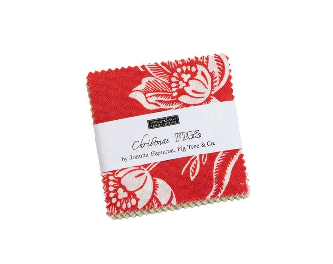 Fig Tree Fabric Christmas Figs Ll MINI Charm Pack - Etsy