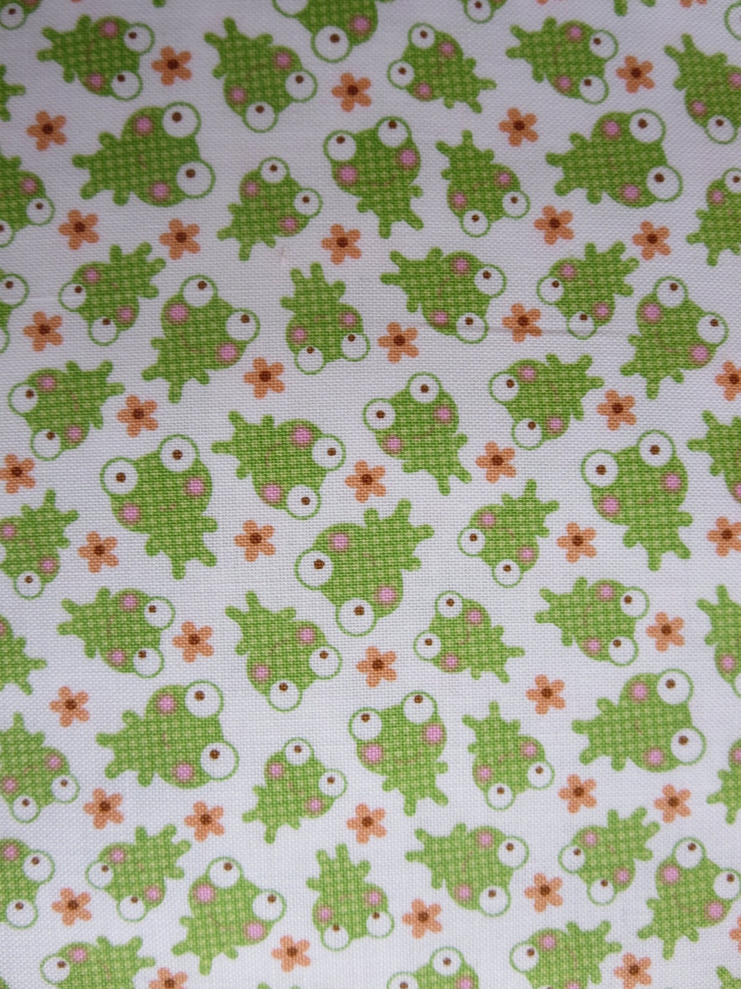 Riley Blake - Sweet Baby Girl - Frogs White by Doodlebug Designs - Etsy