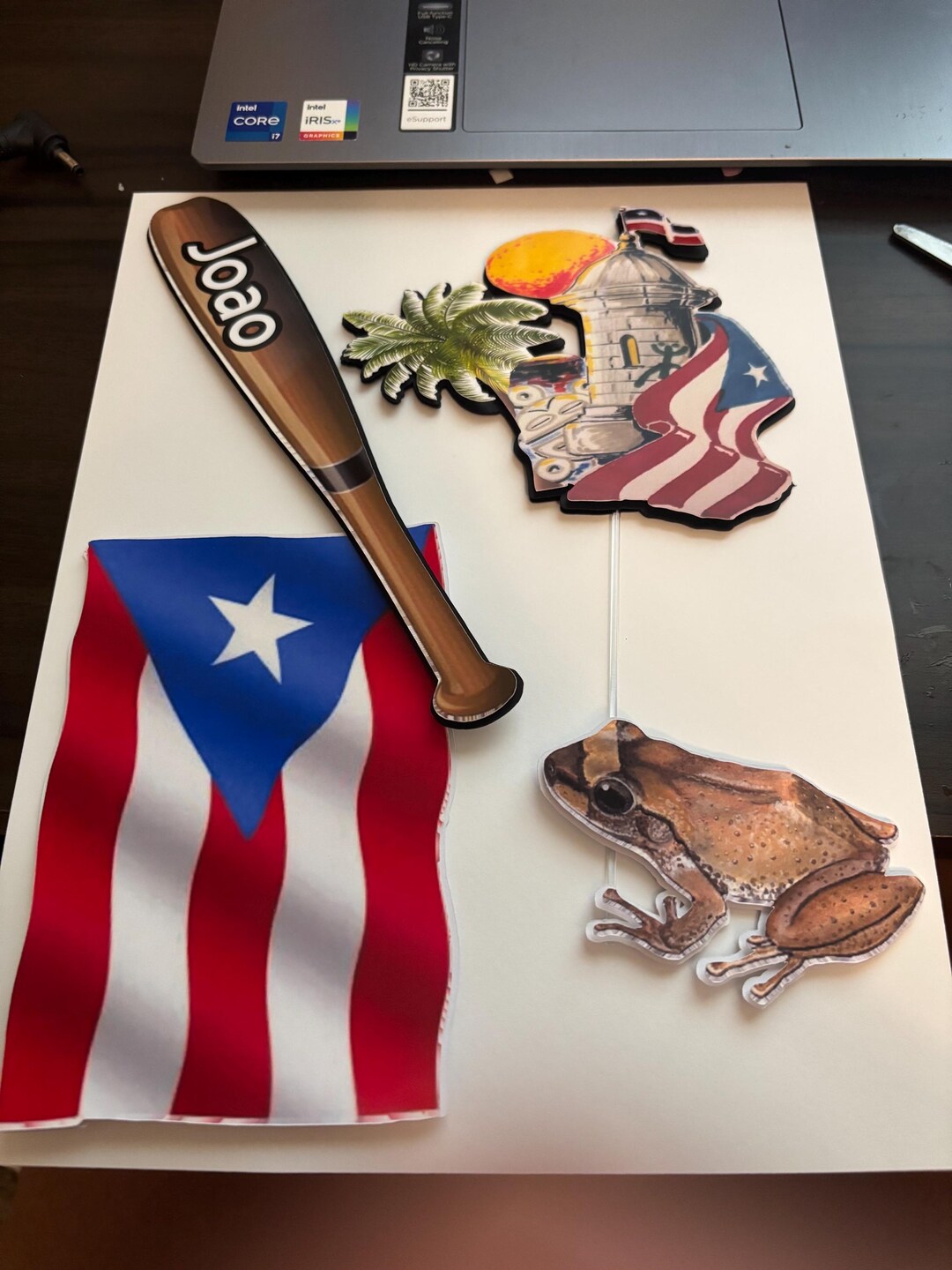 Cake Topper Puerto Rico - Etsy