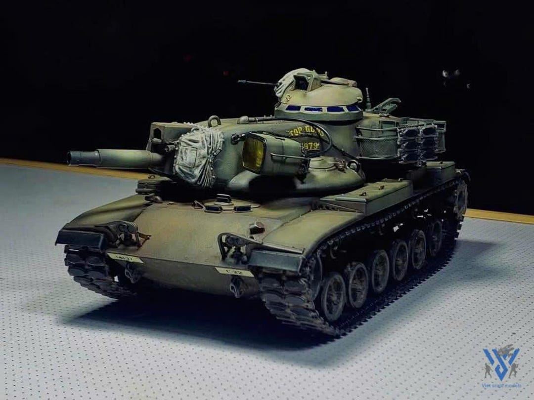 Finished M60A2 Patton Tank | 1/35 Scale AFV Club Model | Realistic ...