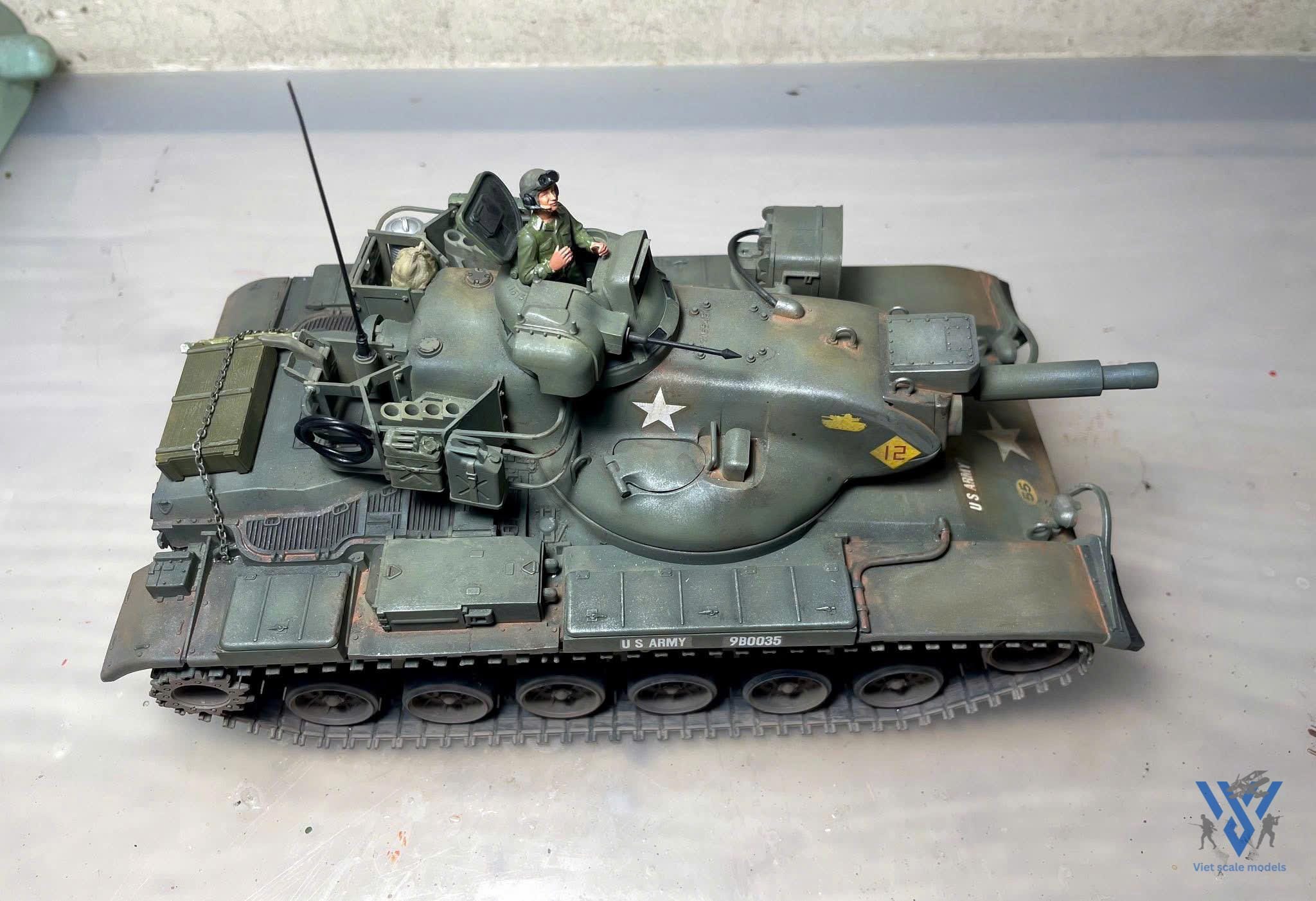 1/35 U.S. M60A2 Starship Tamiya Build - Expertly Weathered Cold War ...