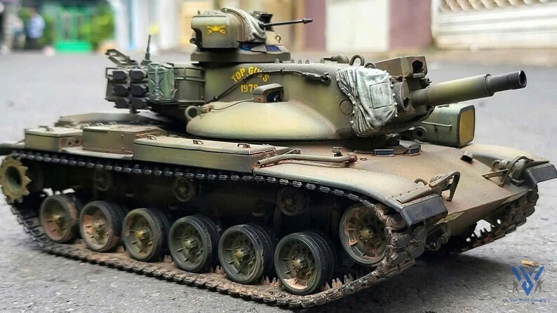 1/35 M60A2 Patton “starship” | Fully Built & Painted AFV Club Tank ...