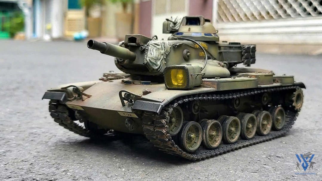 1/35 M60A2 Patton “starship” | Fully Built & Painted AFV Club Tank ...