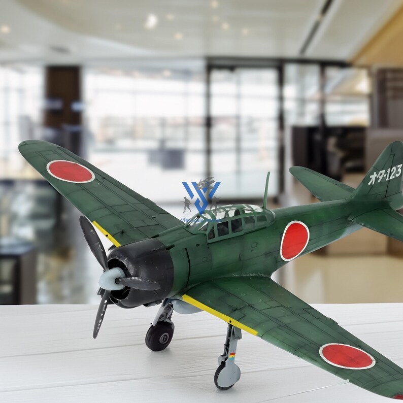 Fujimi A6M2 Zero Type 21 1:48 Built Model | WWII Japanese Aircraft ...