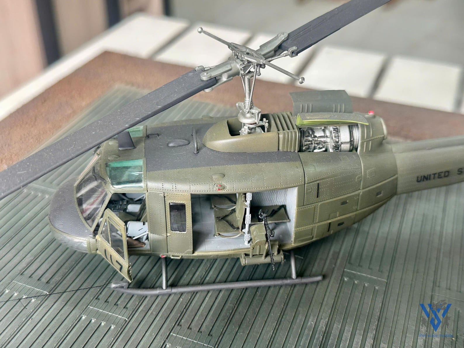 Hand-built 1/48 UH-1D Huey (kitty Hawk Kit) - Highly Detailed and ...
