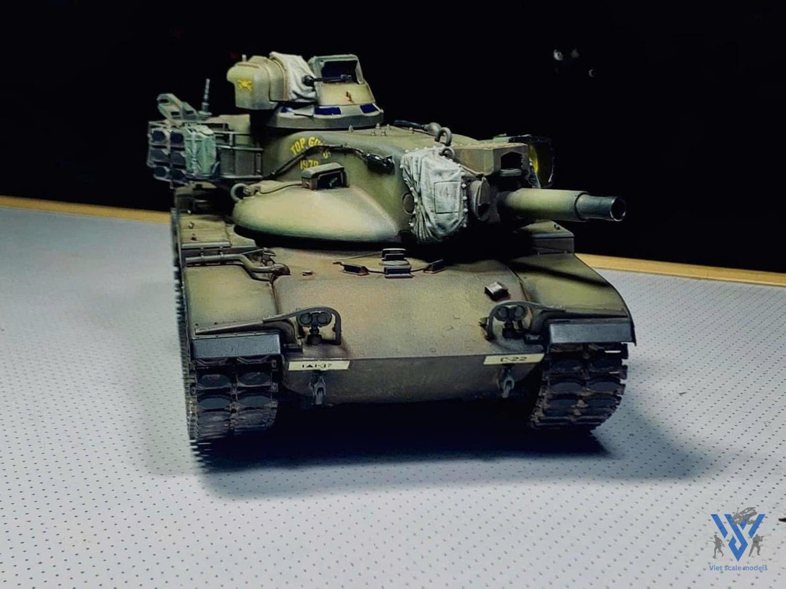 1/35 M60A2 Patton “starship” | Fully Built & Painted AFV Club Tank ...