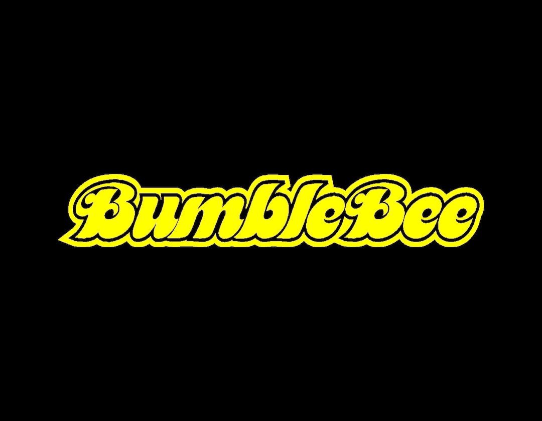 Bumblebee Vinyl Window Decal Pick Your Size and Color - Etsy