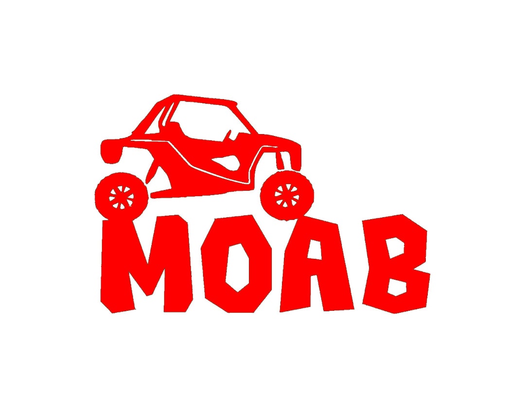 Moab ATV UTV Crawl Vinyl Window Decal Pick Your Size and Color - Etsy