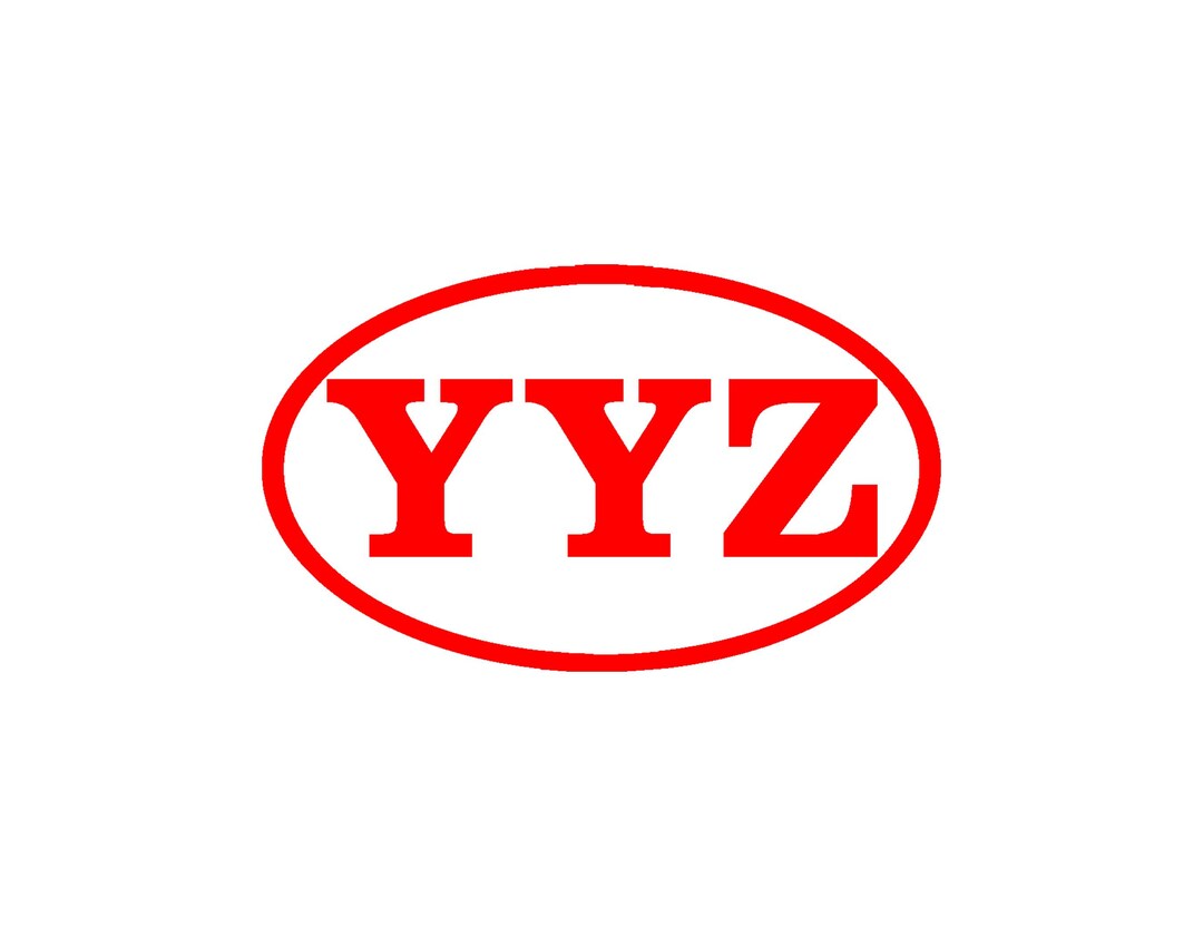 YYZ Toronto Airport Vinyl Window Decal Pick Your Size and Color - Etsy