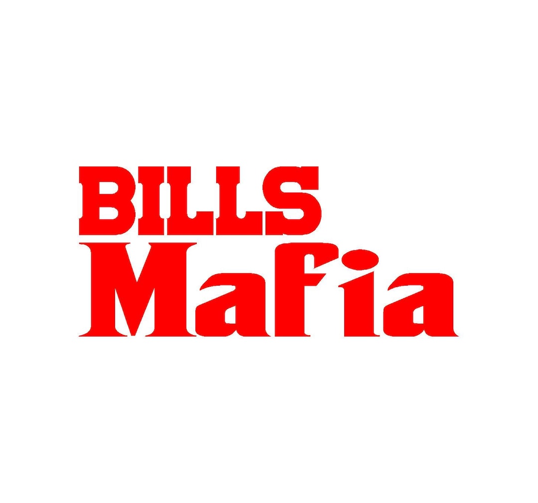Bills Mafia Vinyl Window Decal Pick Your Size and Color - Etsy