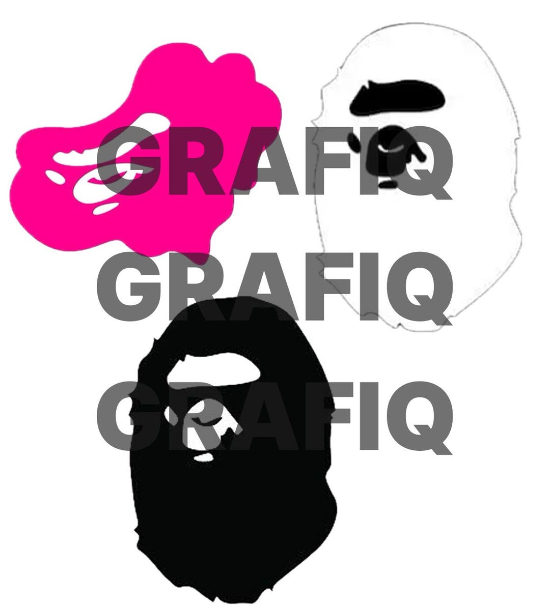 A BATHING APE Template Pack 3 - Etsy
