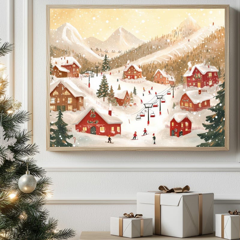 Seasonal Landscape Prints - Etsy