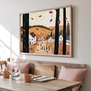 Thanksgiving Gallery Wall Set of 8: Fall Printable Art Autumn Wall ...