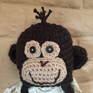Monkey Hat - Etsy
