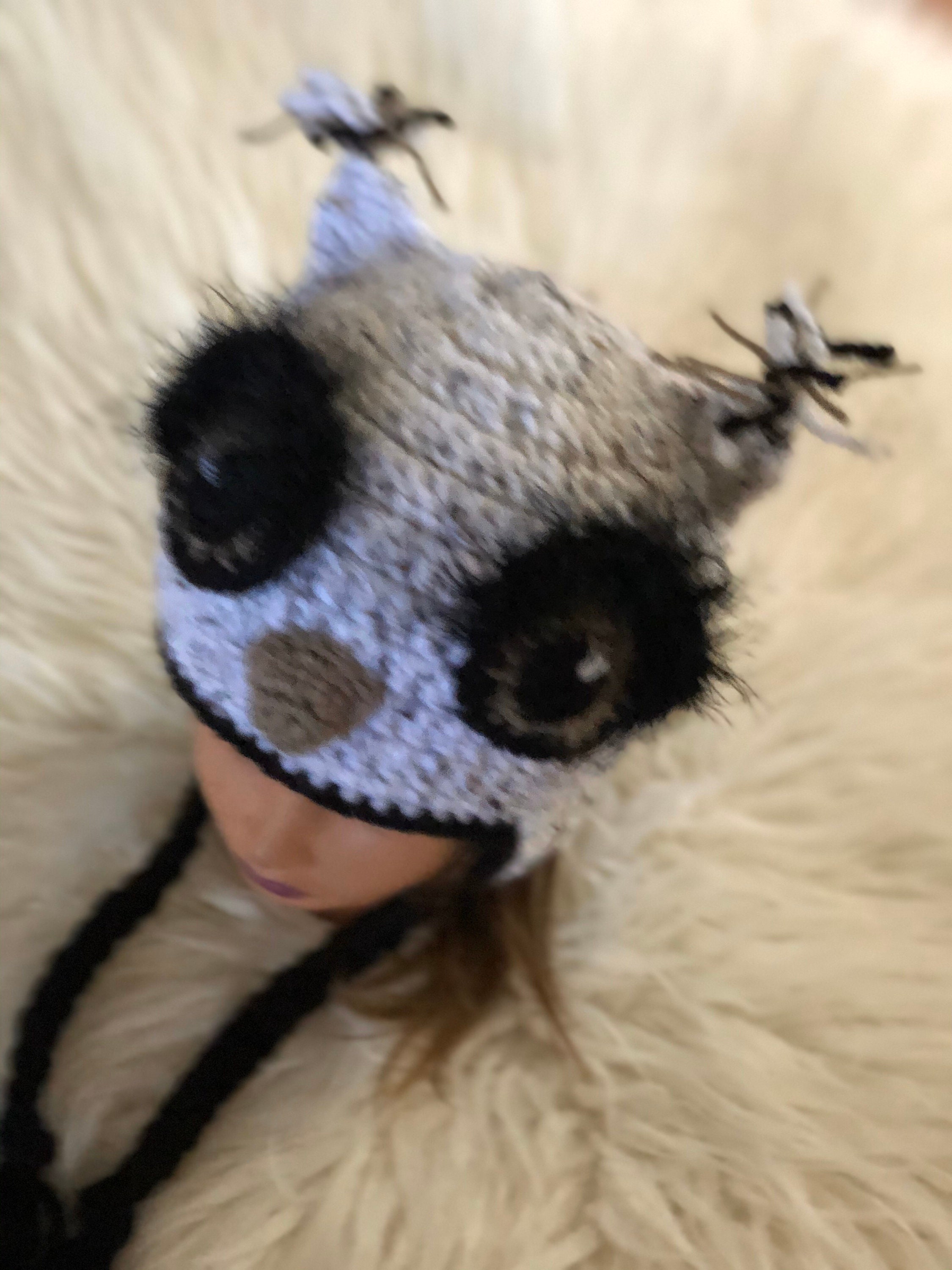 Snow Owl Hat Crochet Snow Owl Hat Snow Owl Crochet Hat Owl | Etsy