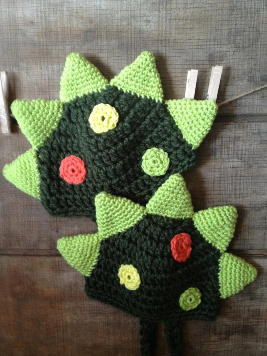 Dinosaur Mohawk Red and Black Crochet Hat - Etsy