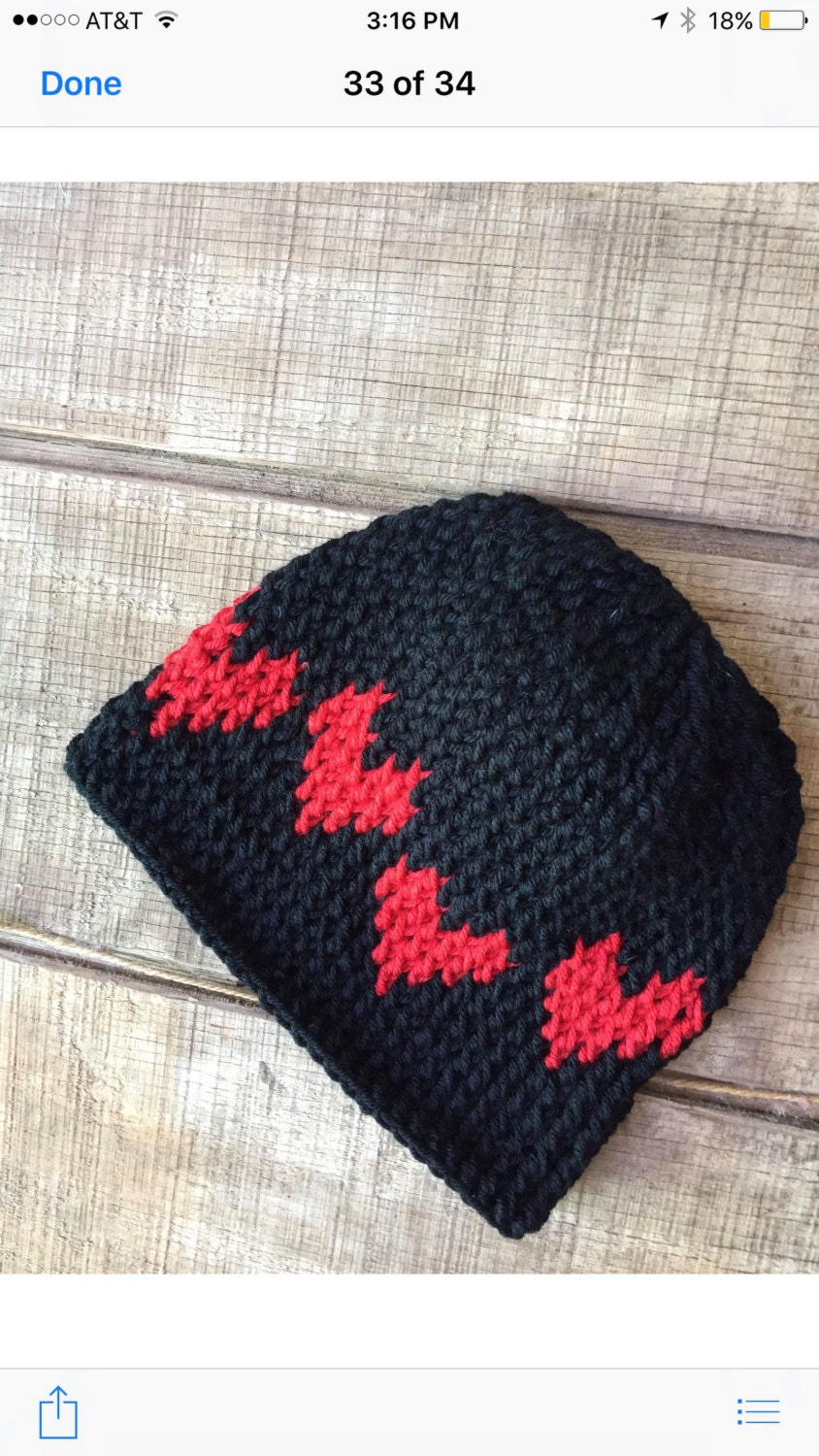 Heart Hat crochet heart hat crochet hearts graph hat | Etsy