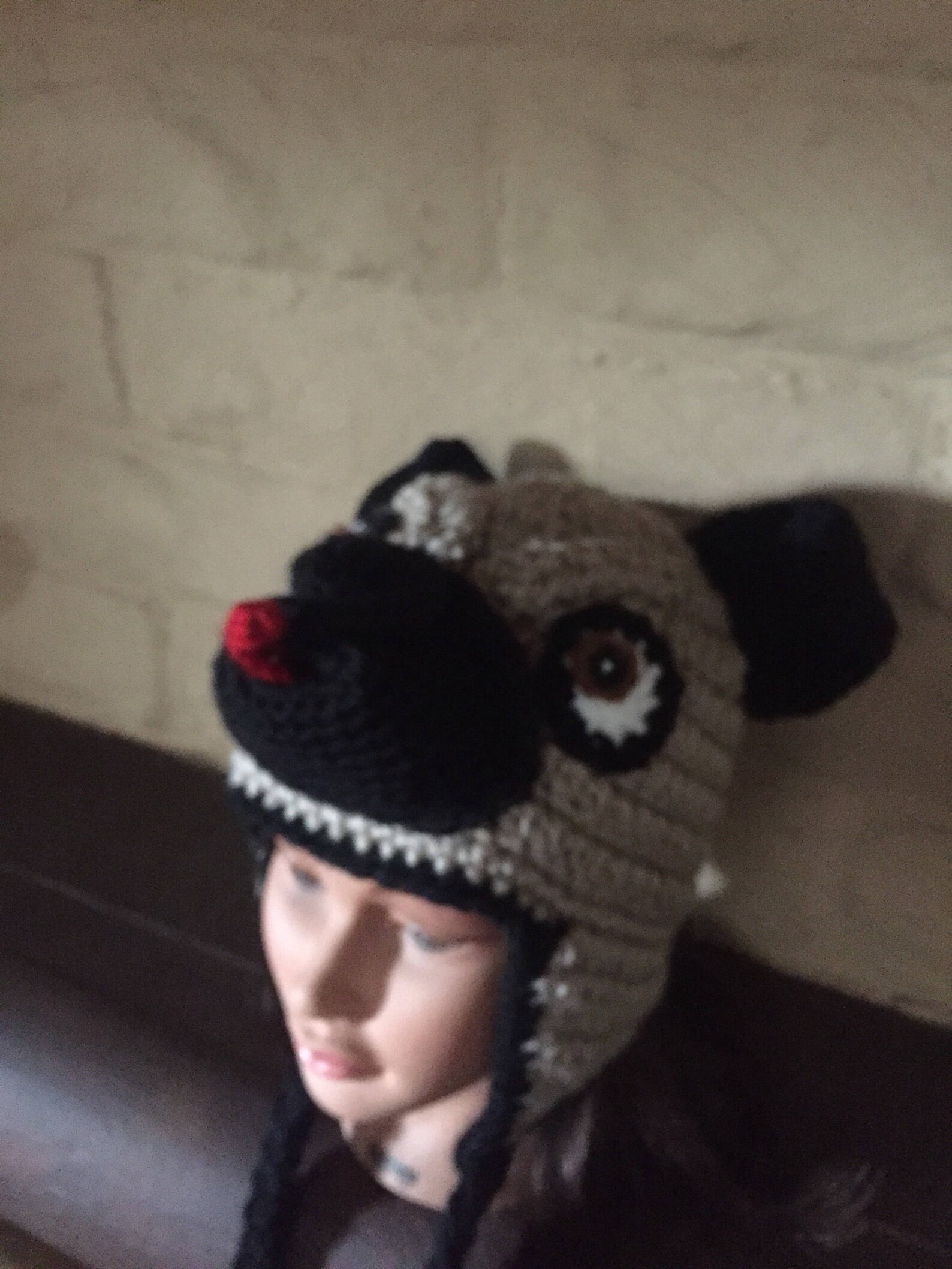 Pug Hat, Crochet Pug Hat, Crochet Pug Beanie - Etsy