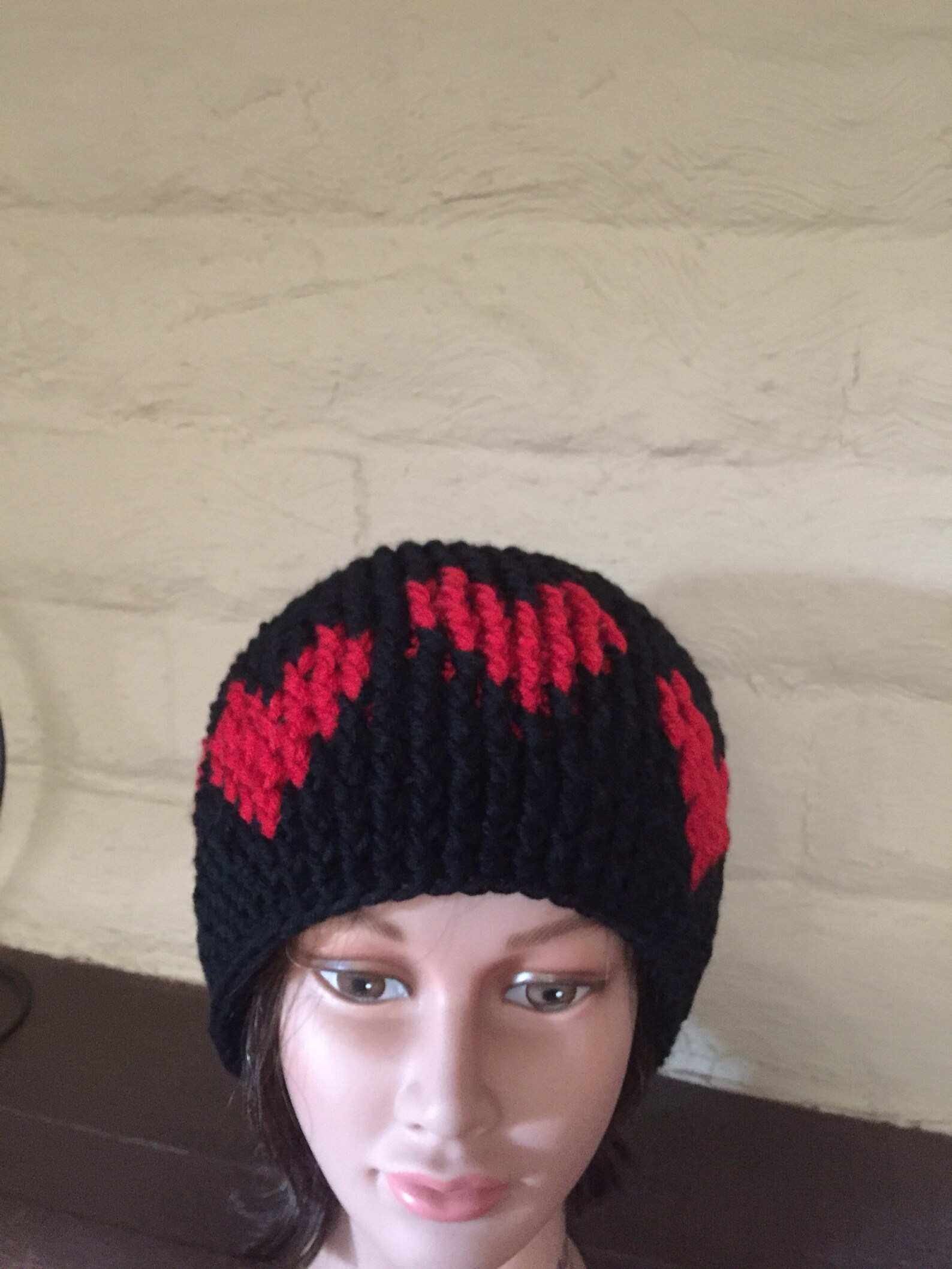 Heart Hat Crochet Heart Hat Crochet Hearts Graph Hat | Etsy