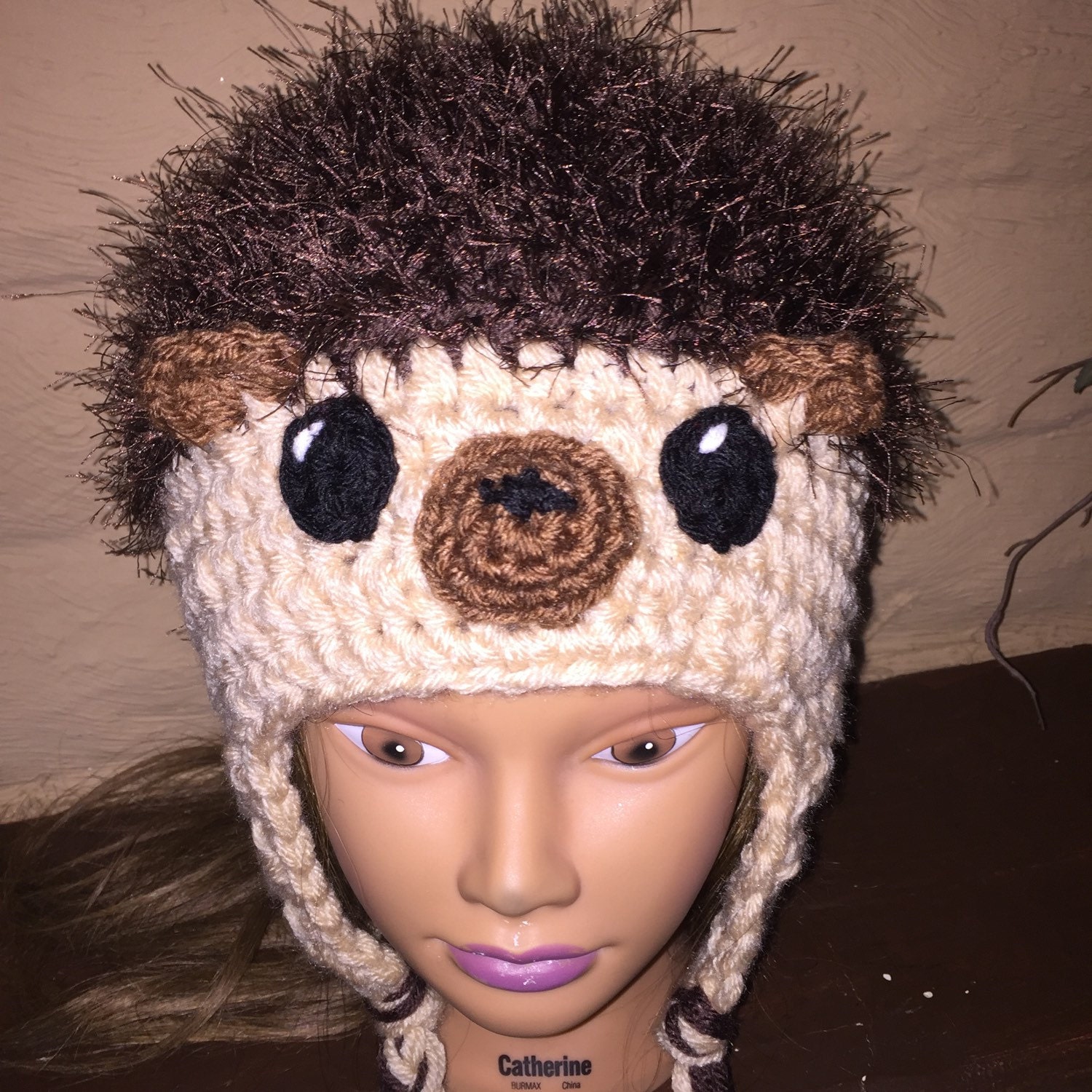 Hedgehog Crochet Hat, Hedgehog Beanie, Child's Hedgehog Hat, Newborn ...