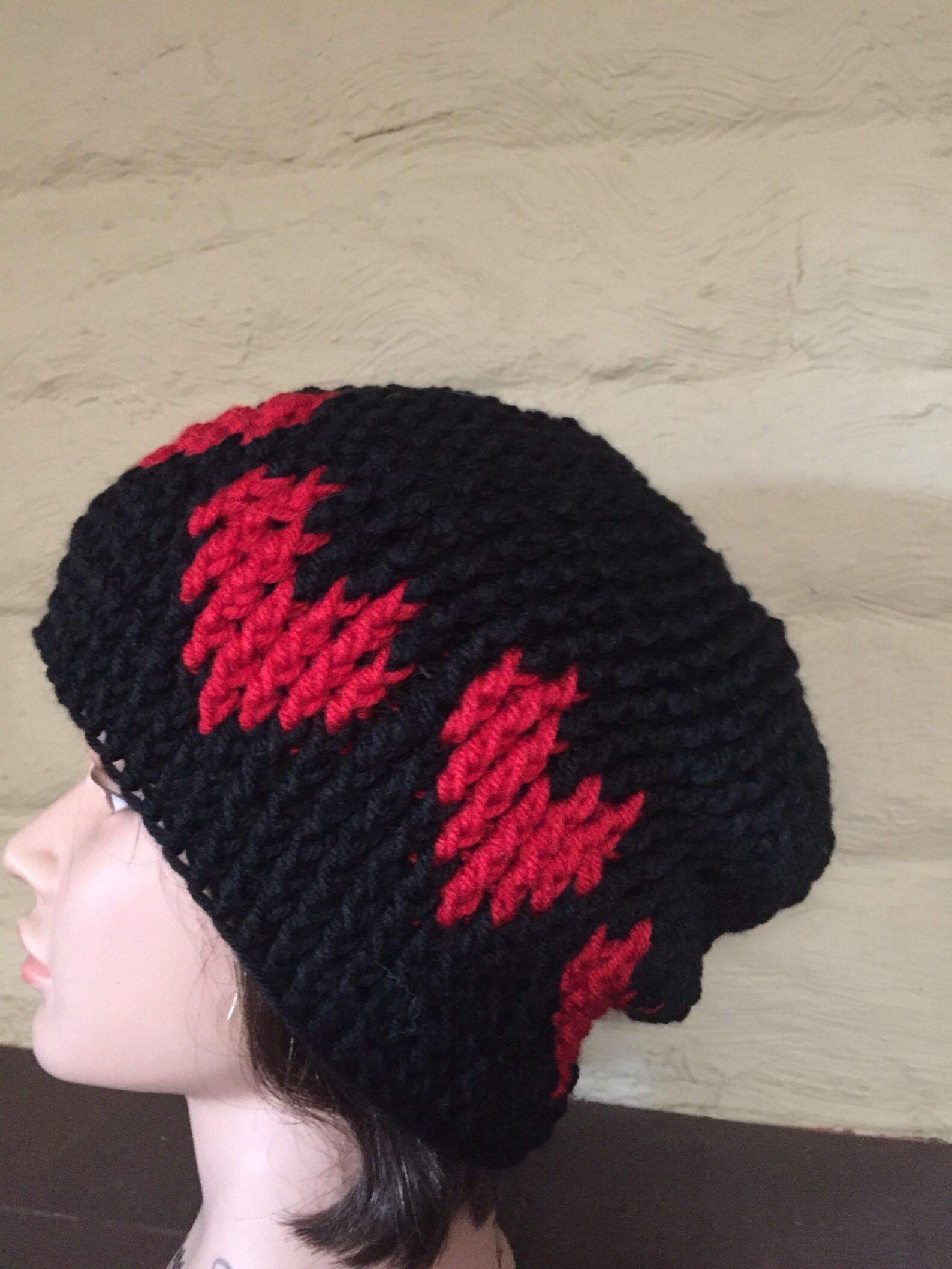 Heart Hat Crochet Heart Hat Crochet Hearts Graph Hat | Etsy